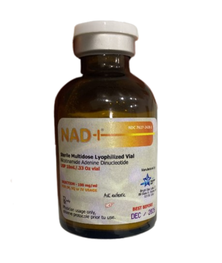 NAD+ IV & IM Therapy - Nicotiamina Adenina Dinucletotido o NAD+ - Aparatologia Estética México